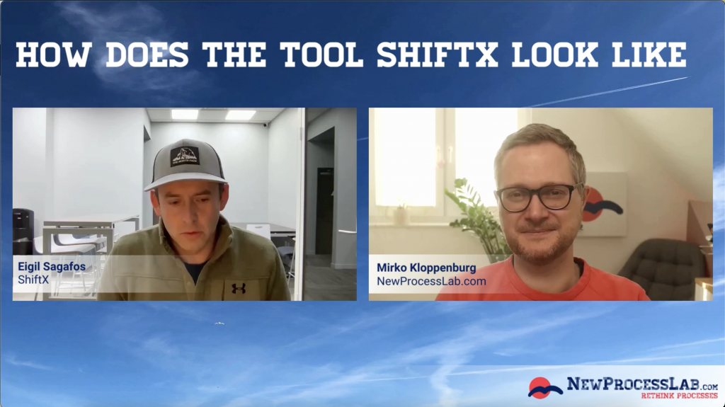 How does ShiftX look like? - NewProcessLab.com
