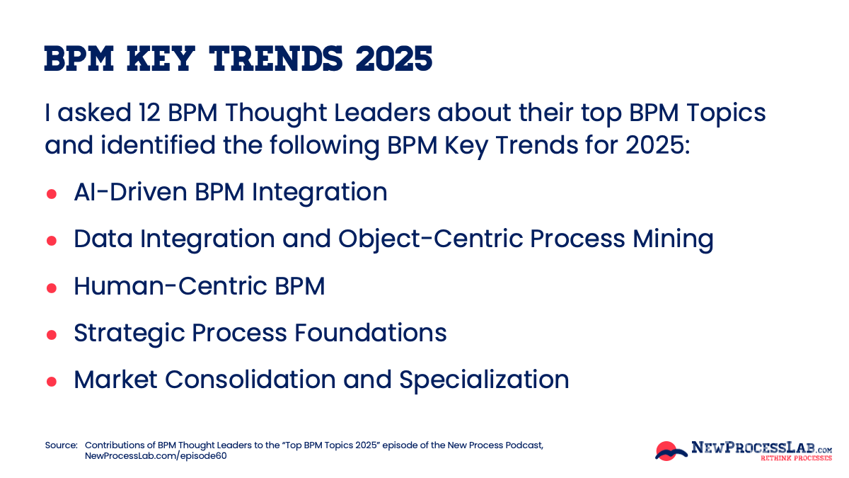 BPM Key Trends 2025 from 12 BPM Thought Leaders - NewProcessLab.com